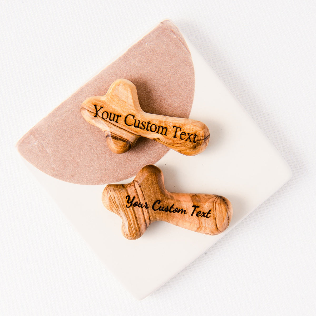 Custom Personalized Bethlehem Olive Wood Cross | Holy Land Cross ...