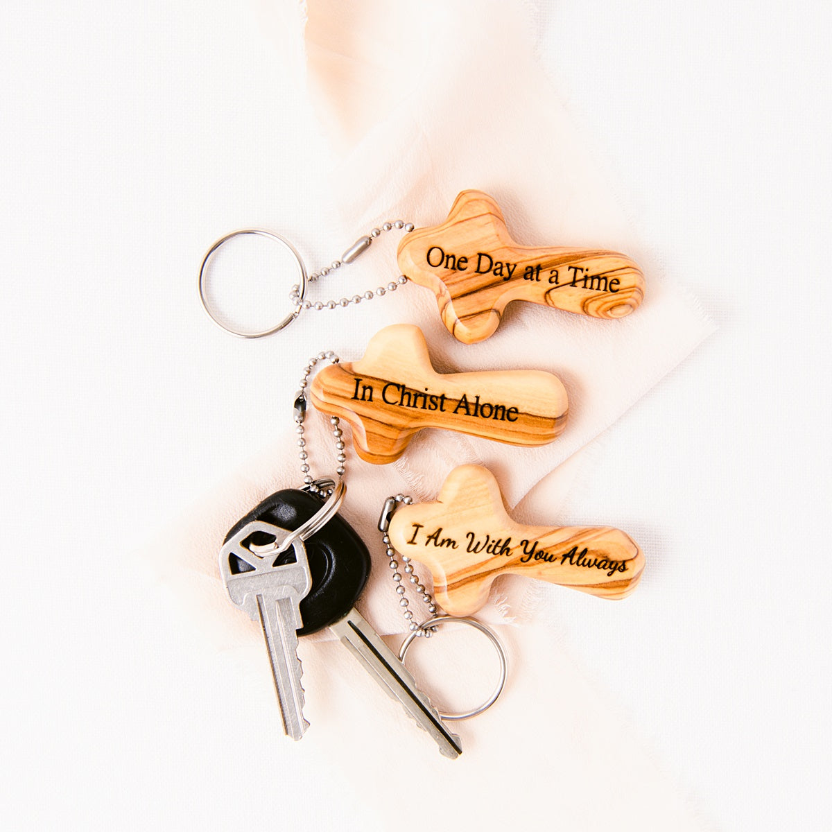 Christian Keychains - Clothed with Truth