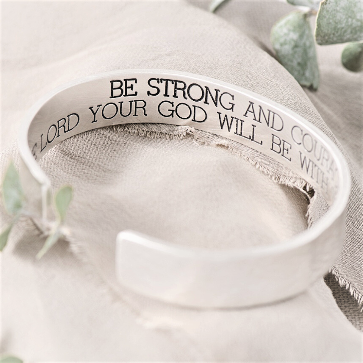 Christian Bracelets for Men | Sterling Silver, Olive Wood & Stone ...